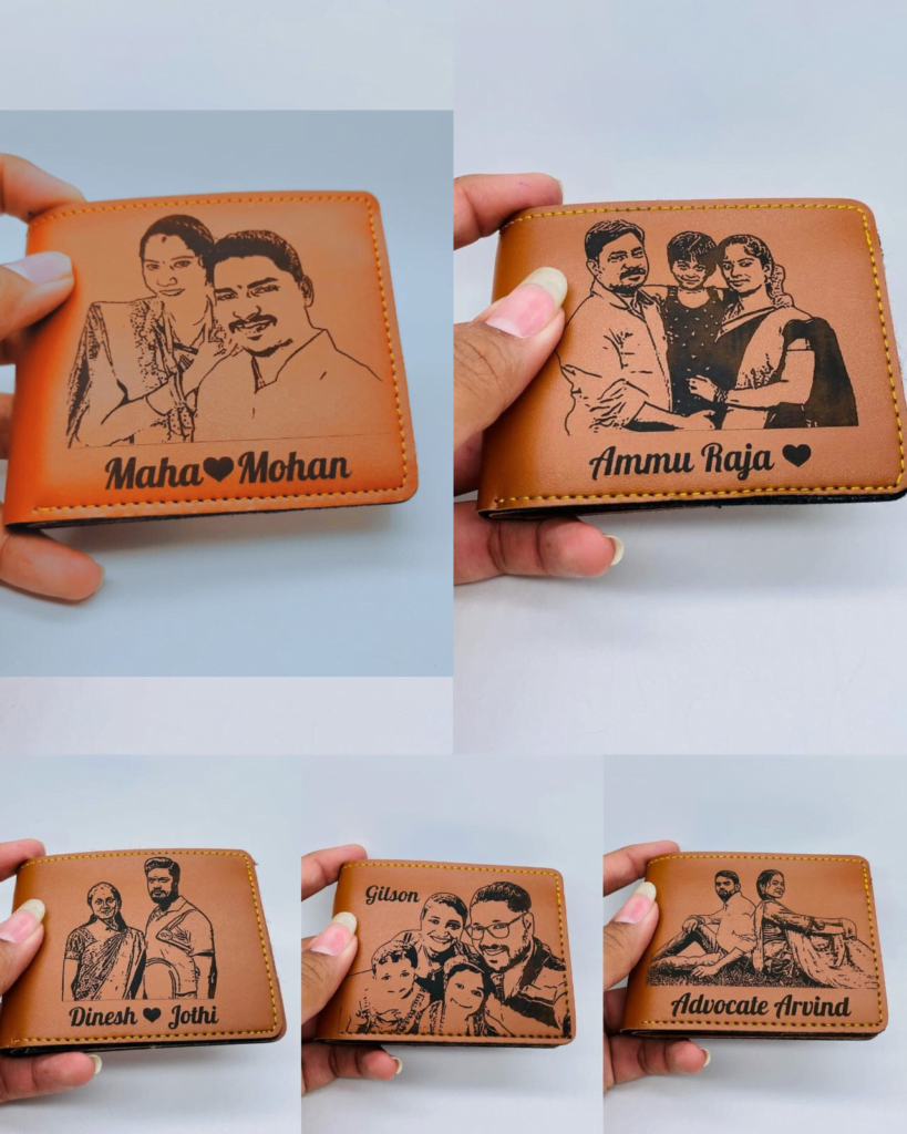 Personalized Couple Sketch Wallet | No.1 Wallets for Couples